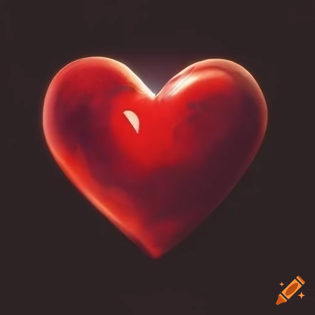 Heart shape on Craiyon