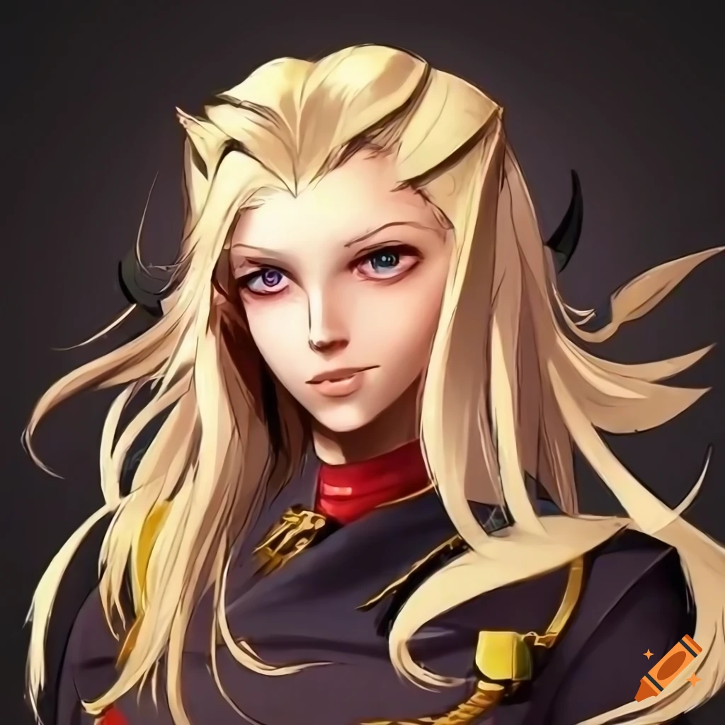 Smartly dressed, powerful anime woman character inspired by Captain ...