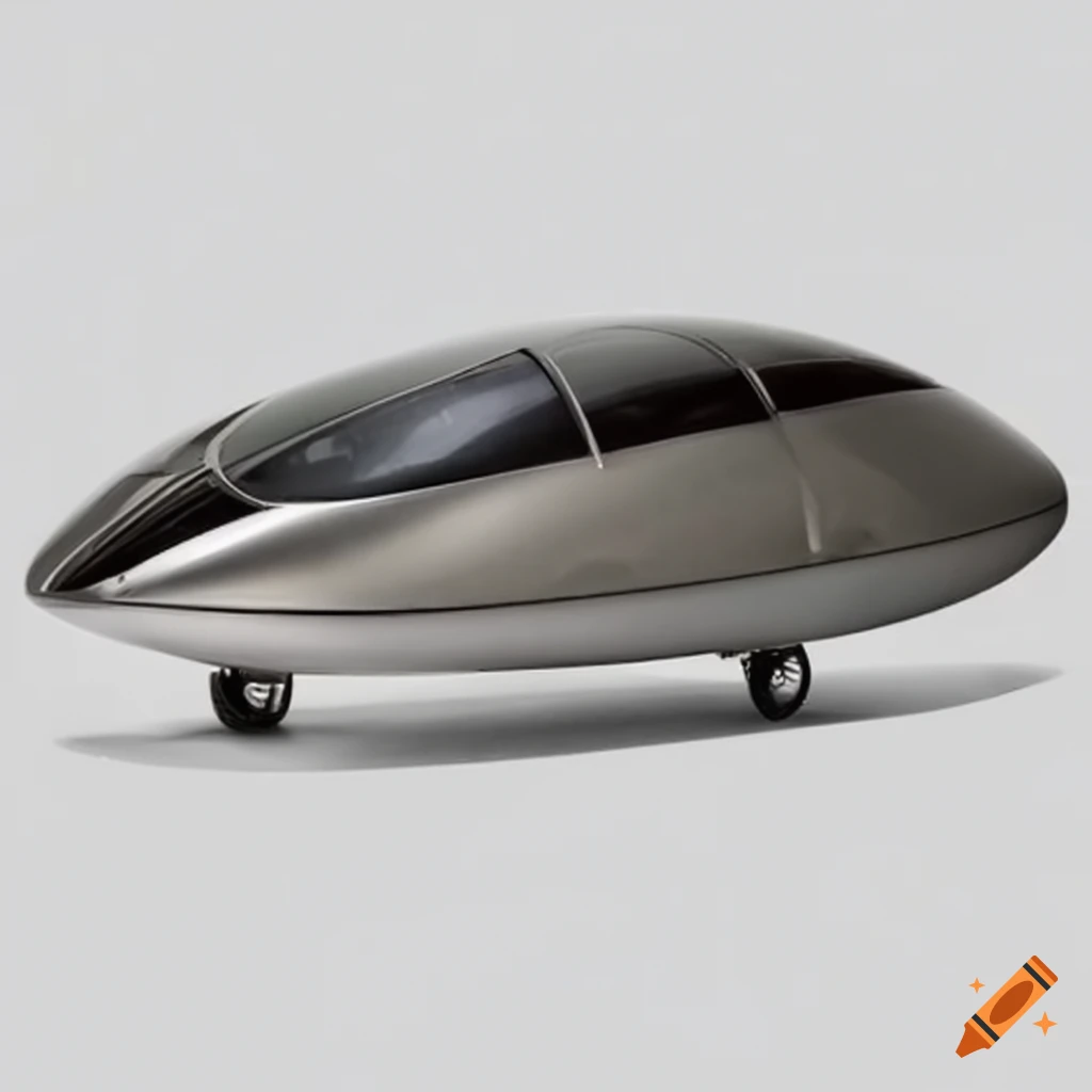 Ufo-shaped car on Craiyon