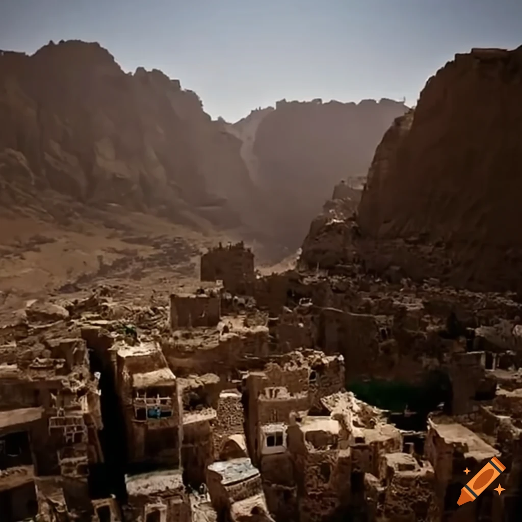 North yemen with highly developed infrastructure on Craiyon