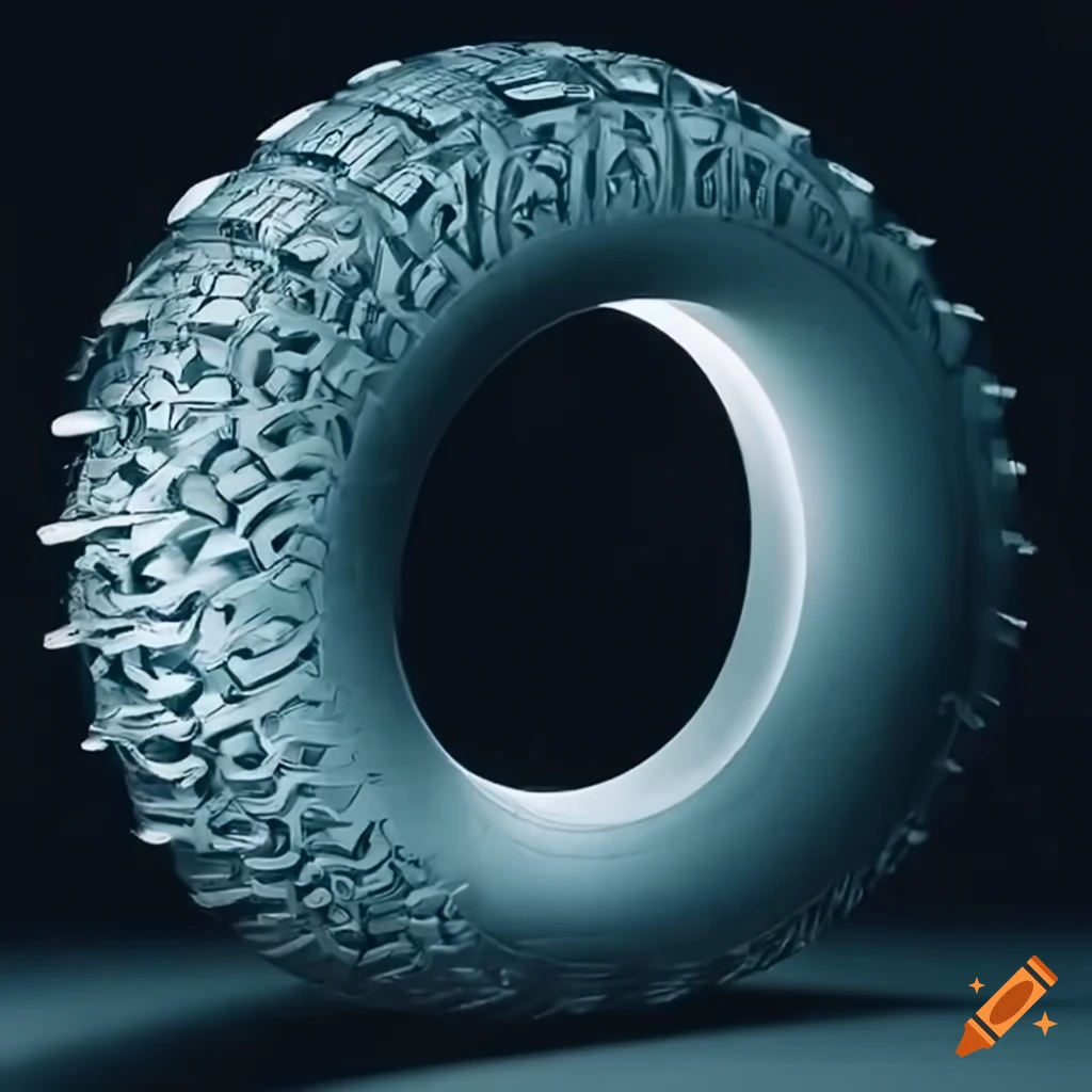 Creative michelin tire for industrial vision project on Craiyon