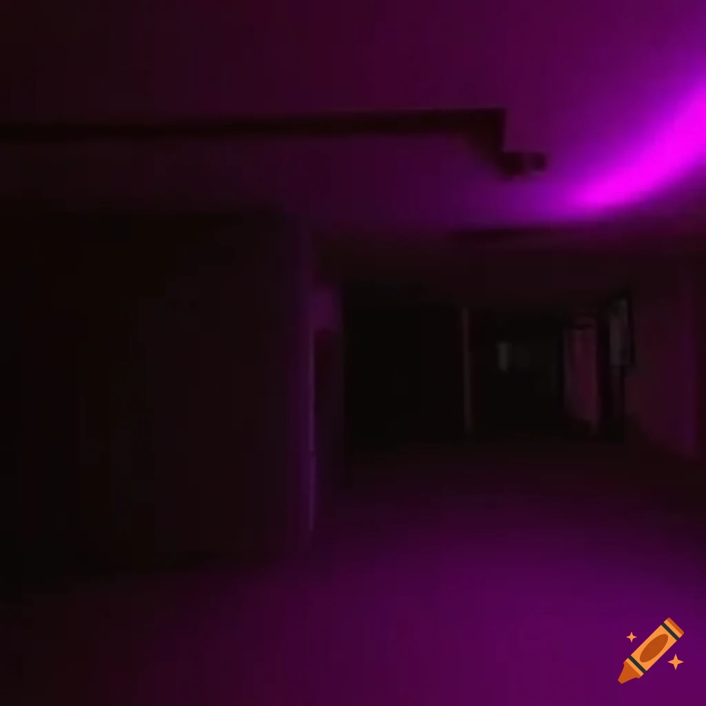 Liminal space with dreamcore and weirdcore elements on Craiyon