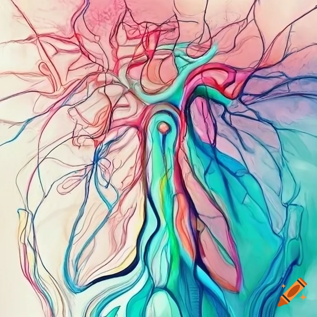 Abstract representation of gratitude on Craiyon