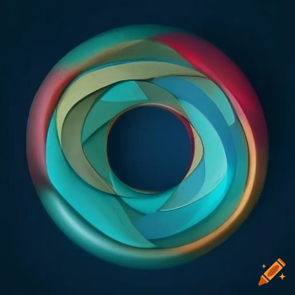 Wooden game with rotating circles on Craiyon