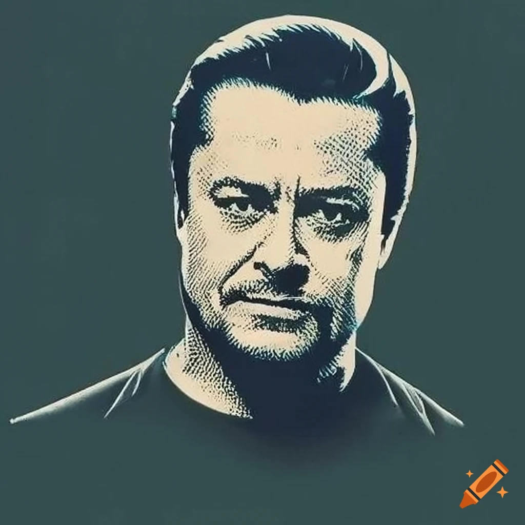 Mike patton screen print by roy lichtenstein on Craiyon