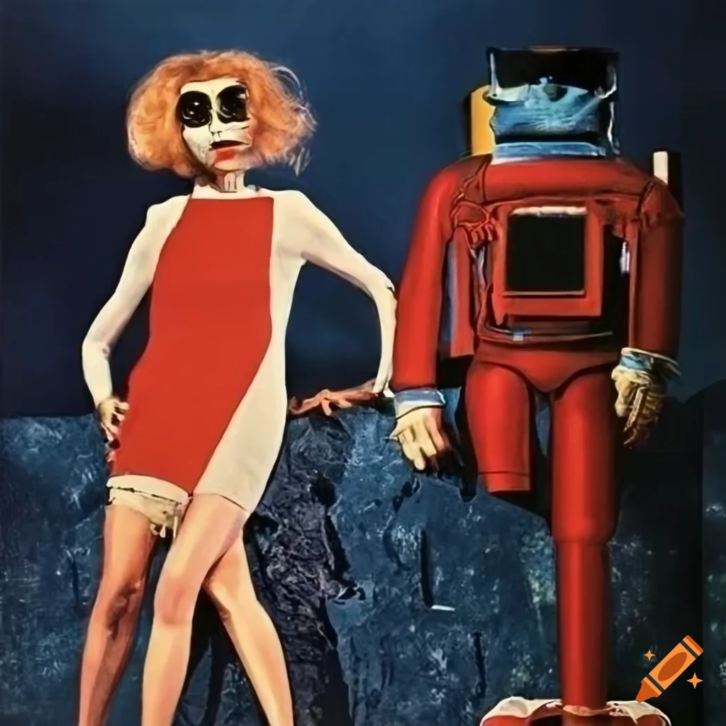 Robo-monkey and the space vampires: overthrust - 1960s poster art on ...