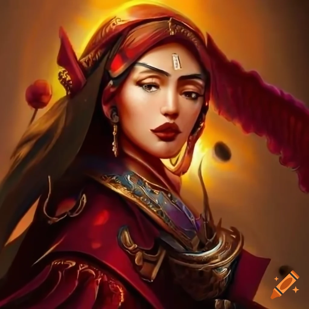 Fantasy art with love and magical elements on Craiyon