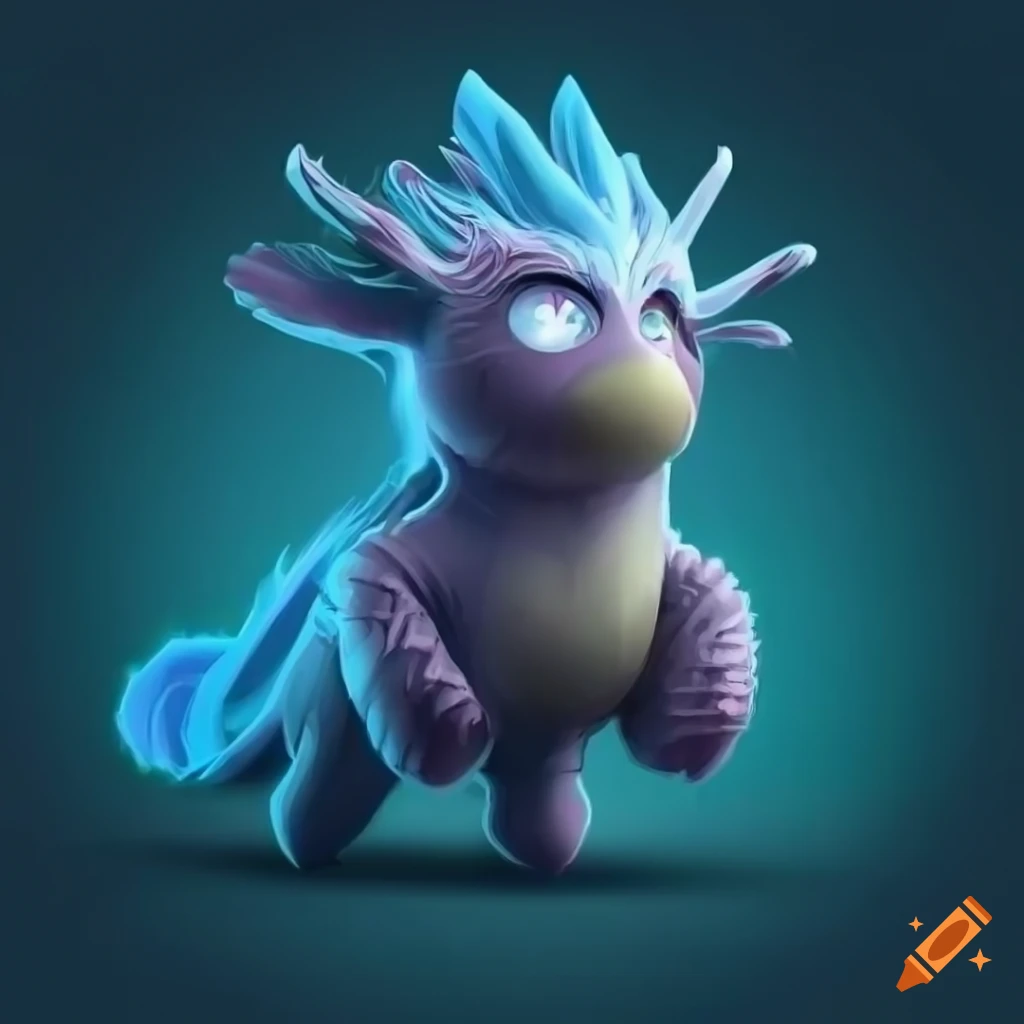 Elegant and graceful hybrid mythical creature with warm and kind expression on Craiyon