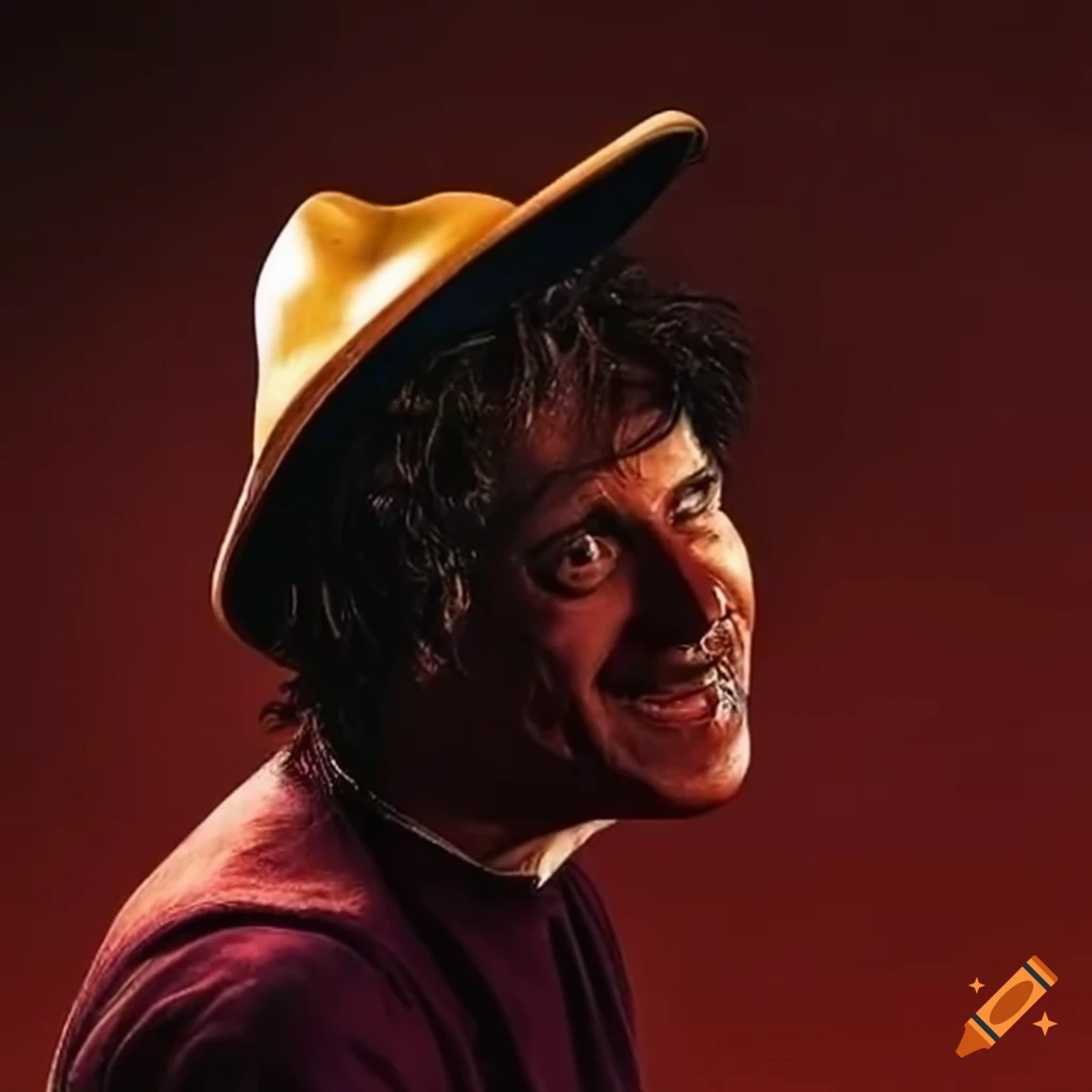 Perry caravello, comedian riding a skateboard on Craiyon