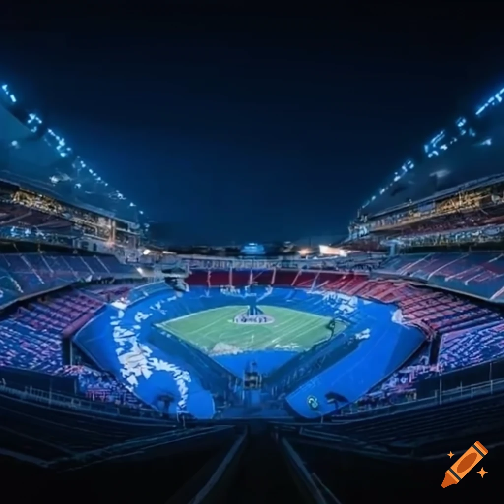 Bluelock stadium on Craiyon