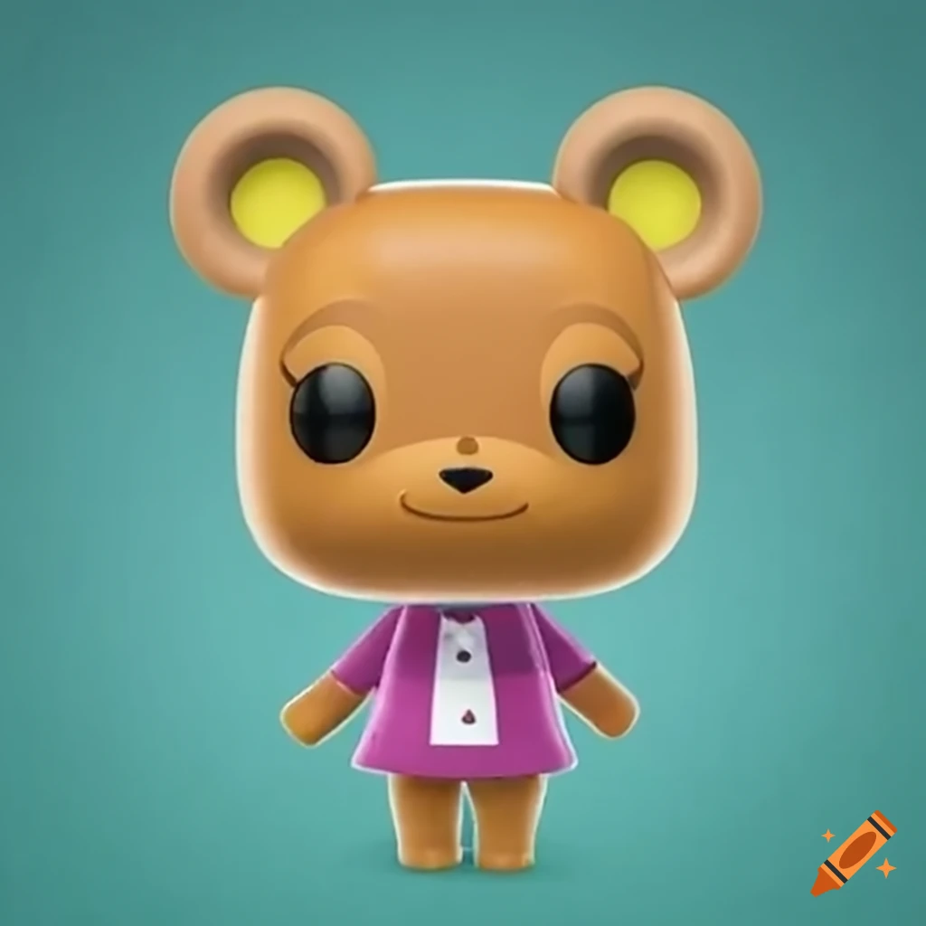 Funko pop in animal crossing on Craiyon