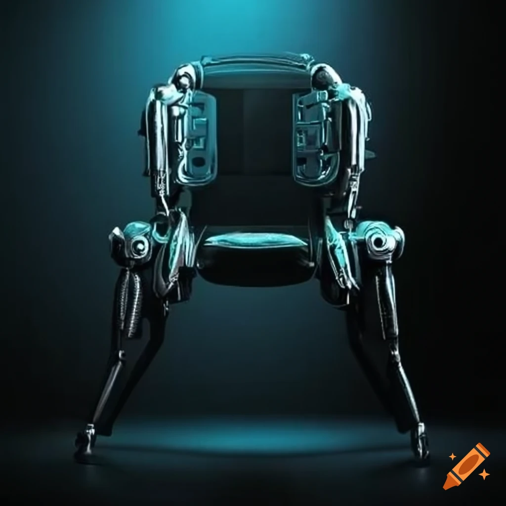 Cybernetic machine chair on Craiyon