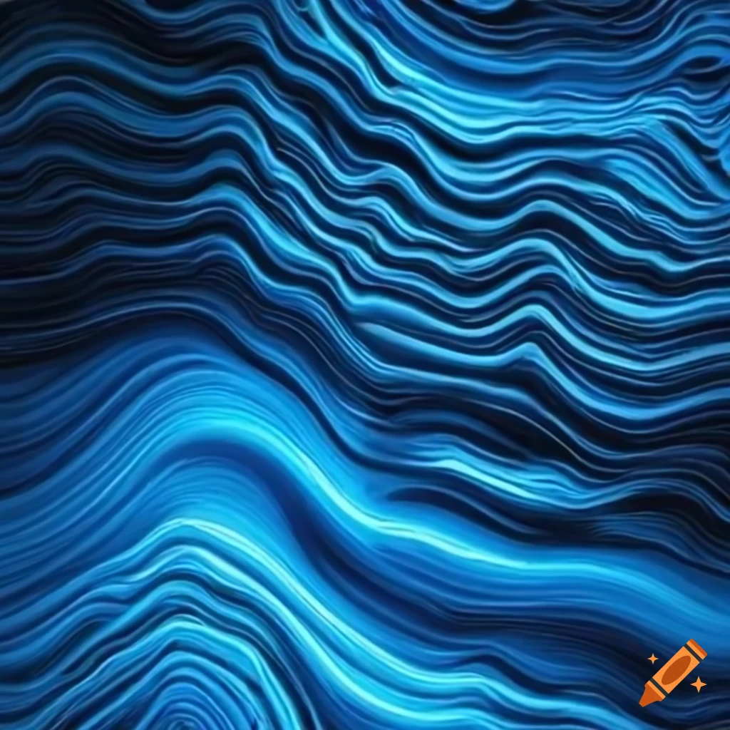 Soft waves lapping on Craiyon