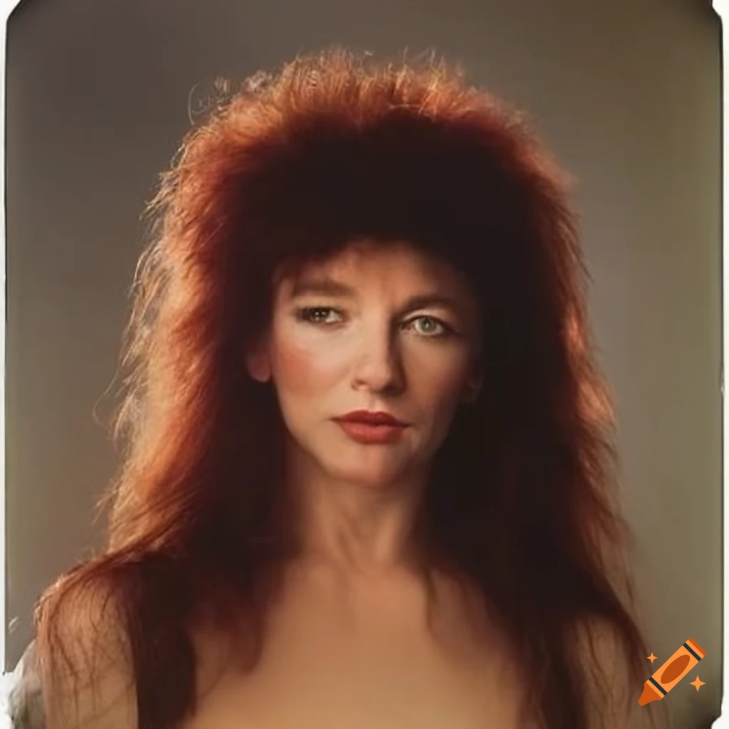 Kate bush album cover on Craiyon