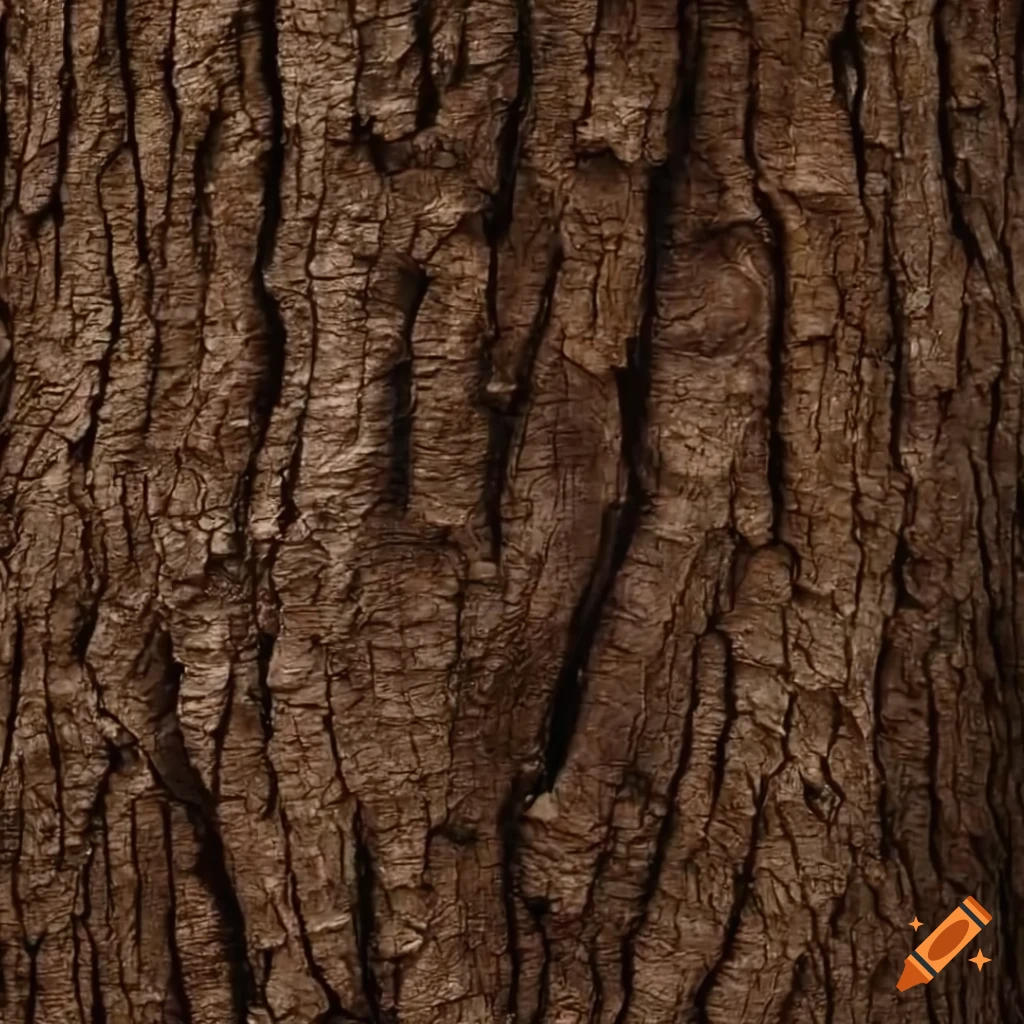 Detailed 8k texture resembling sand-like oak tree bark on Craiyon