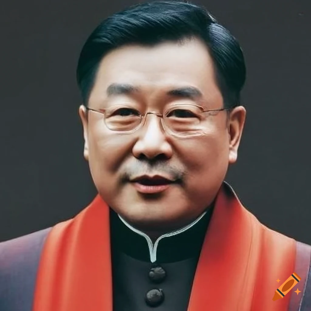 Wang huning, chinese politician on Craiyon