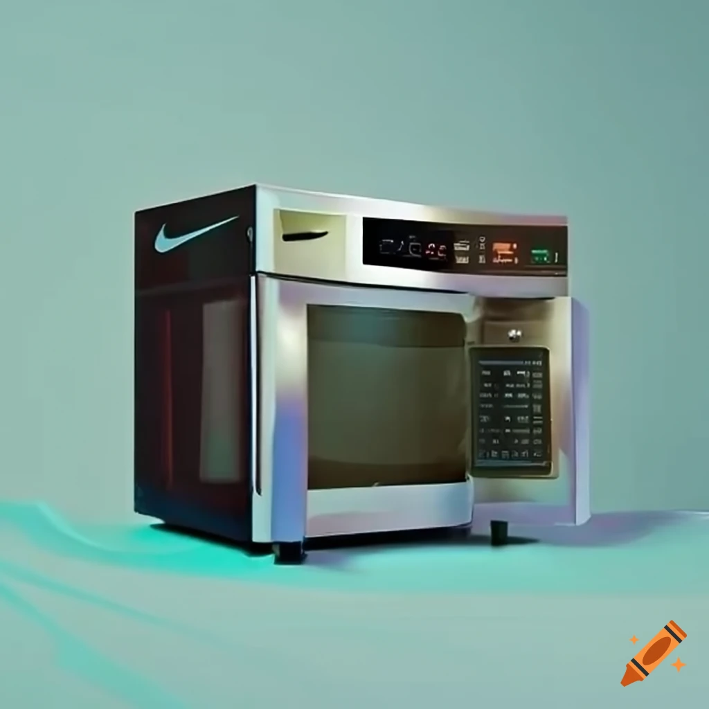 Nike microwave on Craiyon
