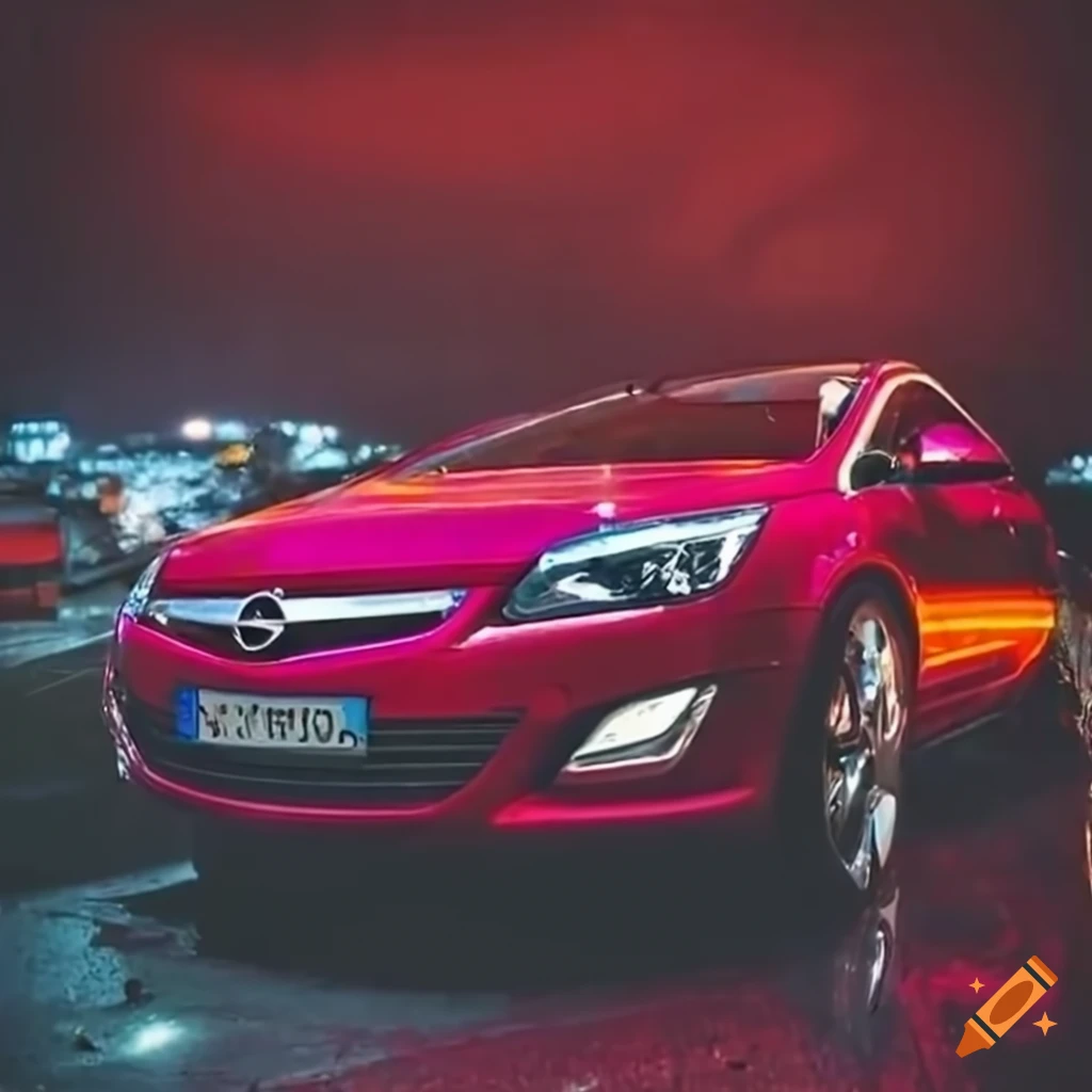 Iconic astroworld album cover by travis scott featuring a red opel ...