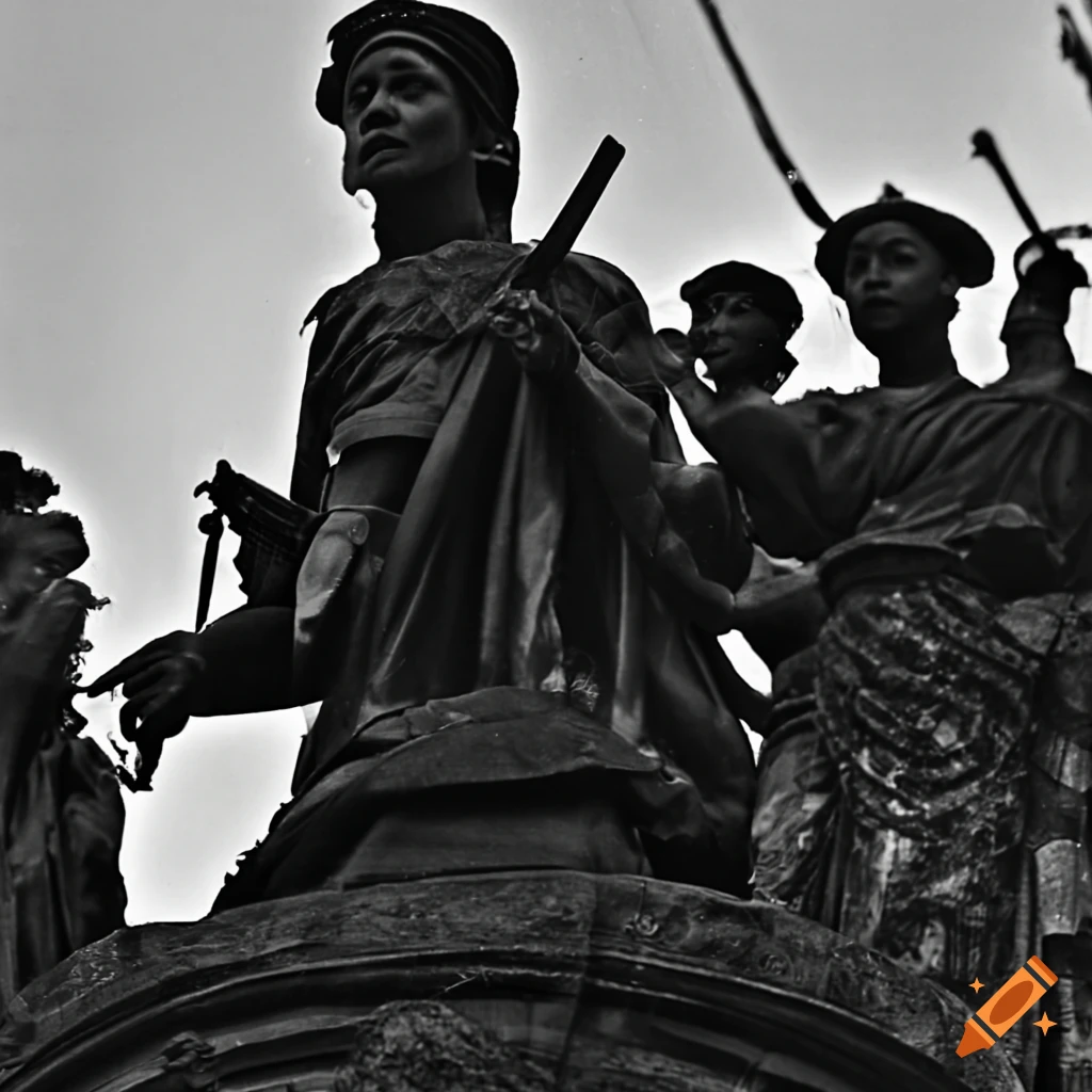 Rights and power in philippine history on Craiyon