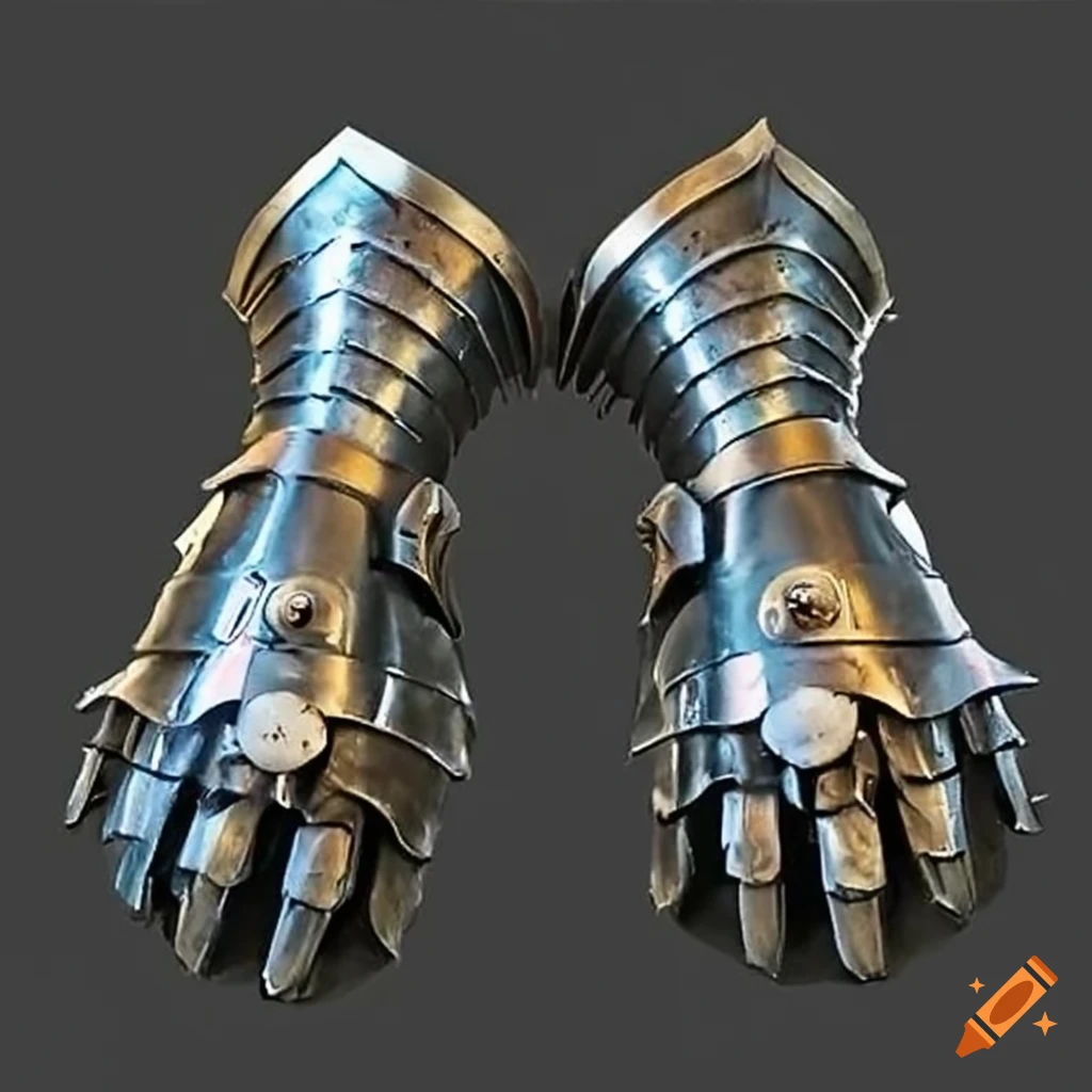 Magic pair of gauntlets on Craiyon