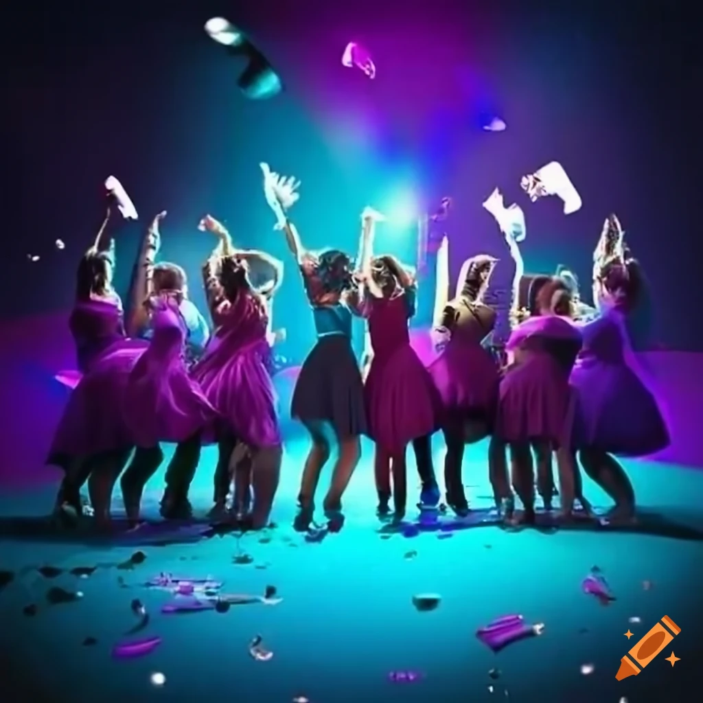 Music party fun happy singing concept on Craiyon