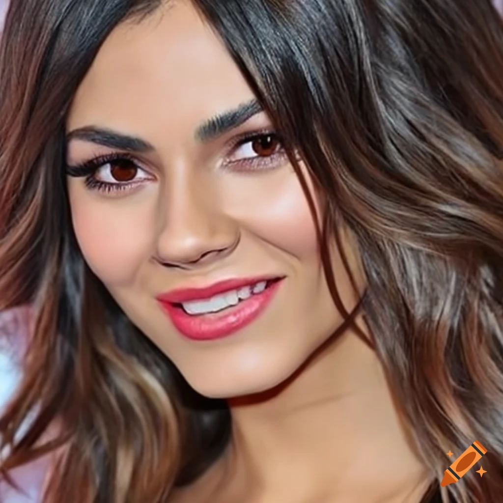 Victoria justice, victoria's secret model on Craiyon