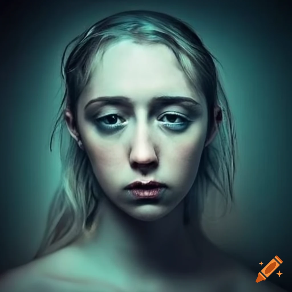 Representation of eating disorders as a deadly trap on Craiyon