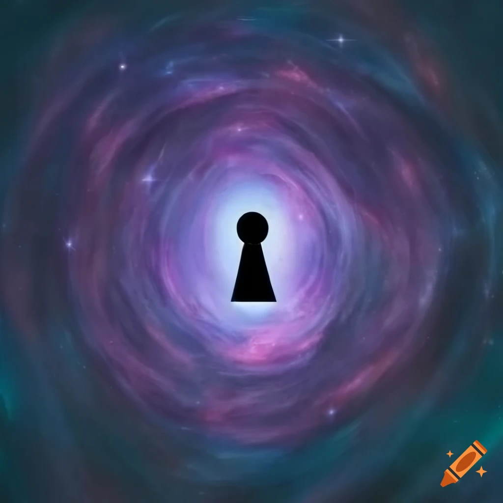 Hd black hole keyhole in a singularity supernova galaxy on Craiyon