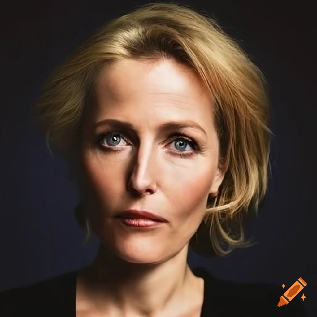 Gillian anderson on Craiyon
