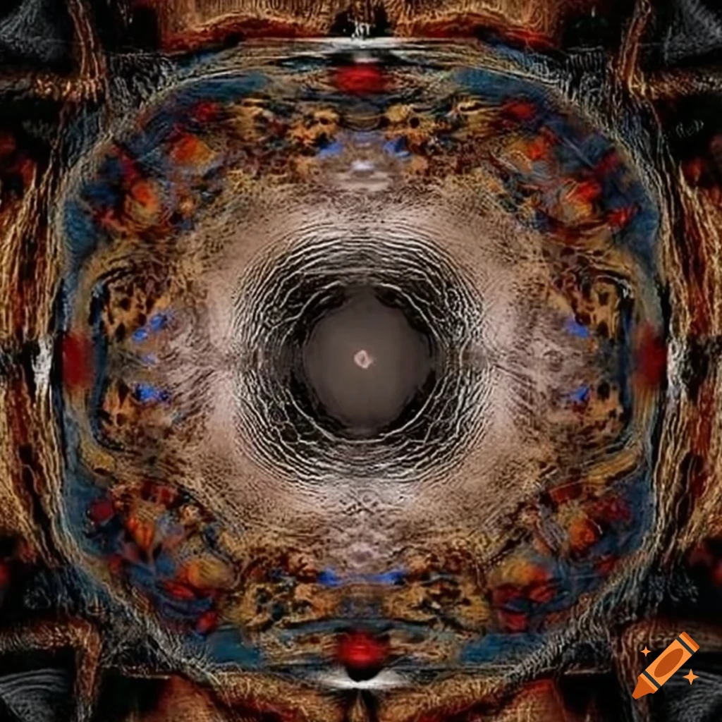 Abstract artwork portraying truth and illusion concept on Craiyon