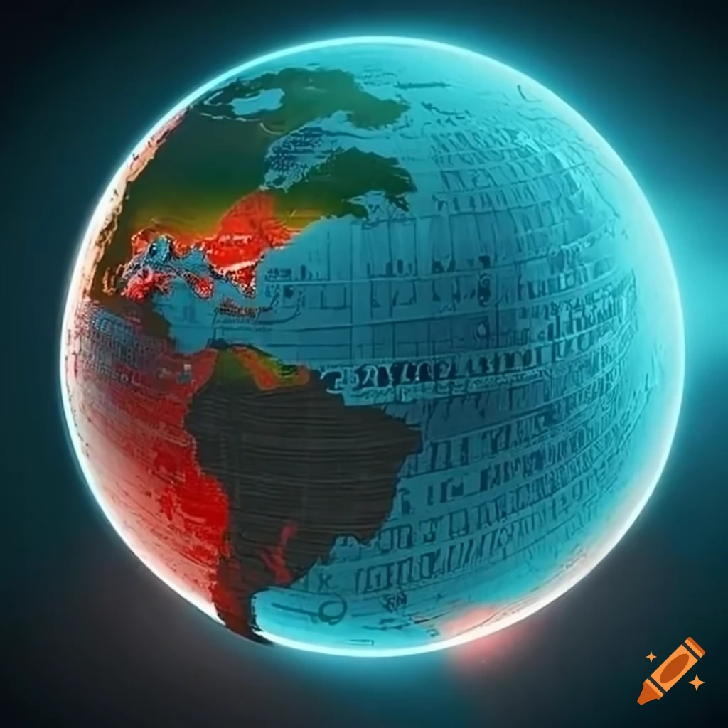 World map showing countries affected by ransomware attacks like ...