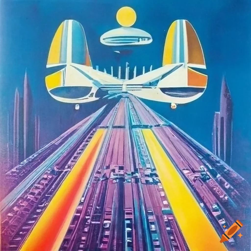 1970s epic counterculture optimistic utopian futurist science fiction ...