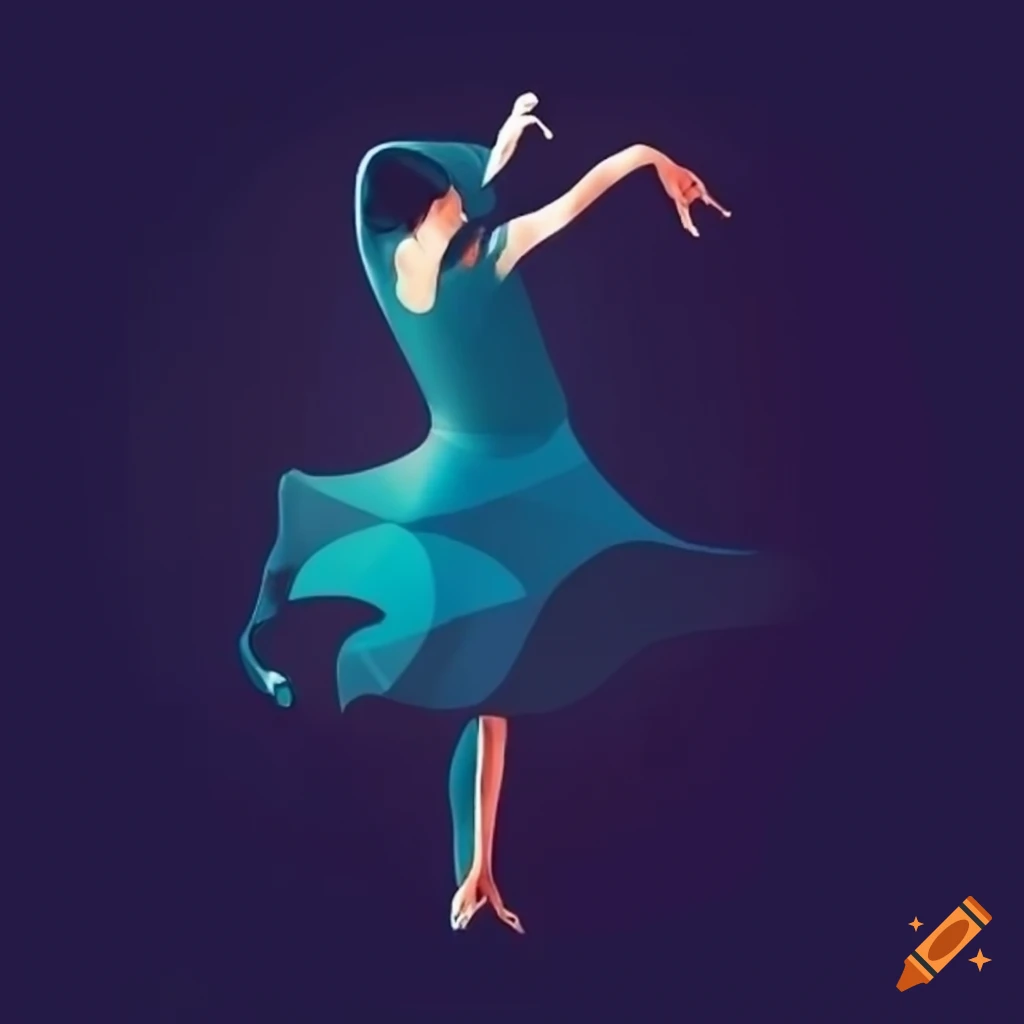 International dance day abstract graphic design on Craiyon