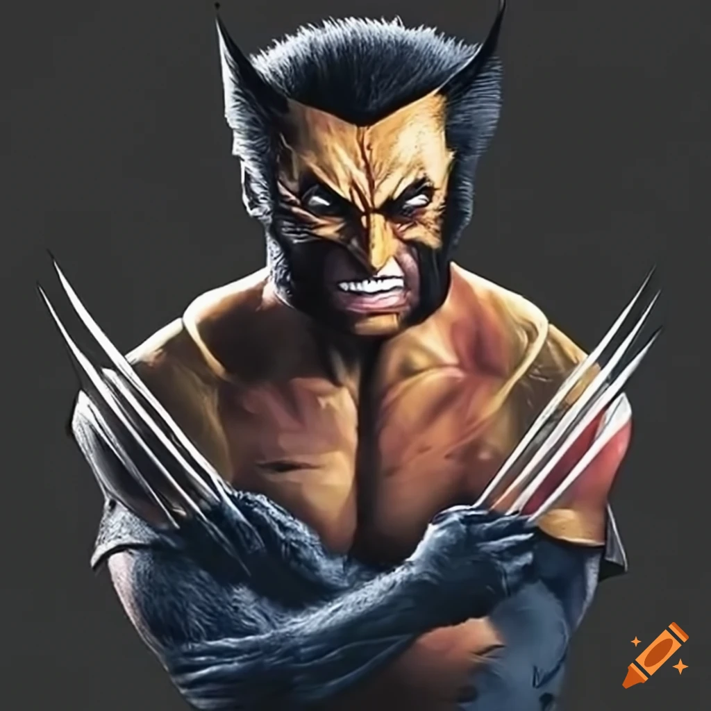 Wolverine on Craiyon