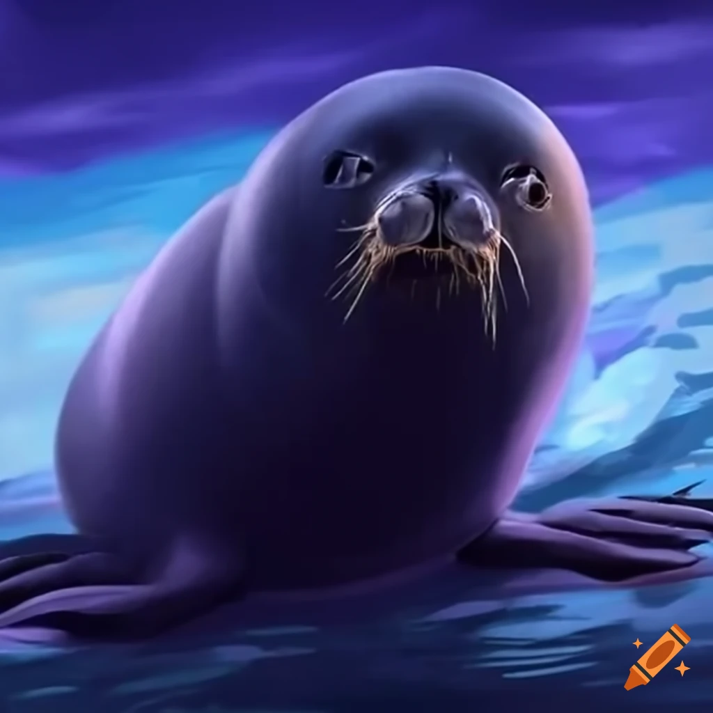 Seal animal on Craiyon