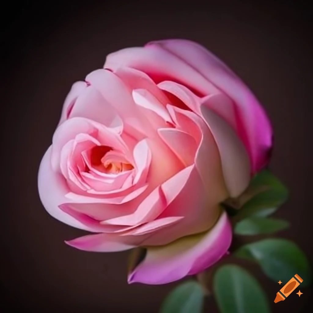 Rose flower in bloom on Craiyon