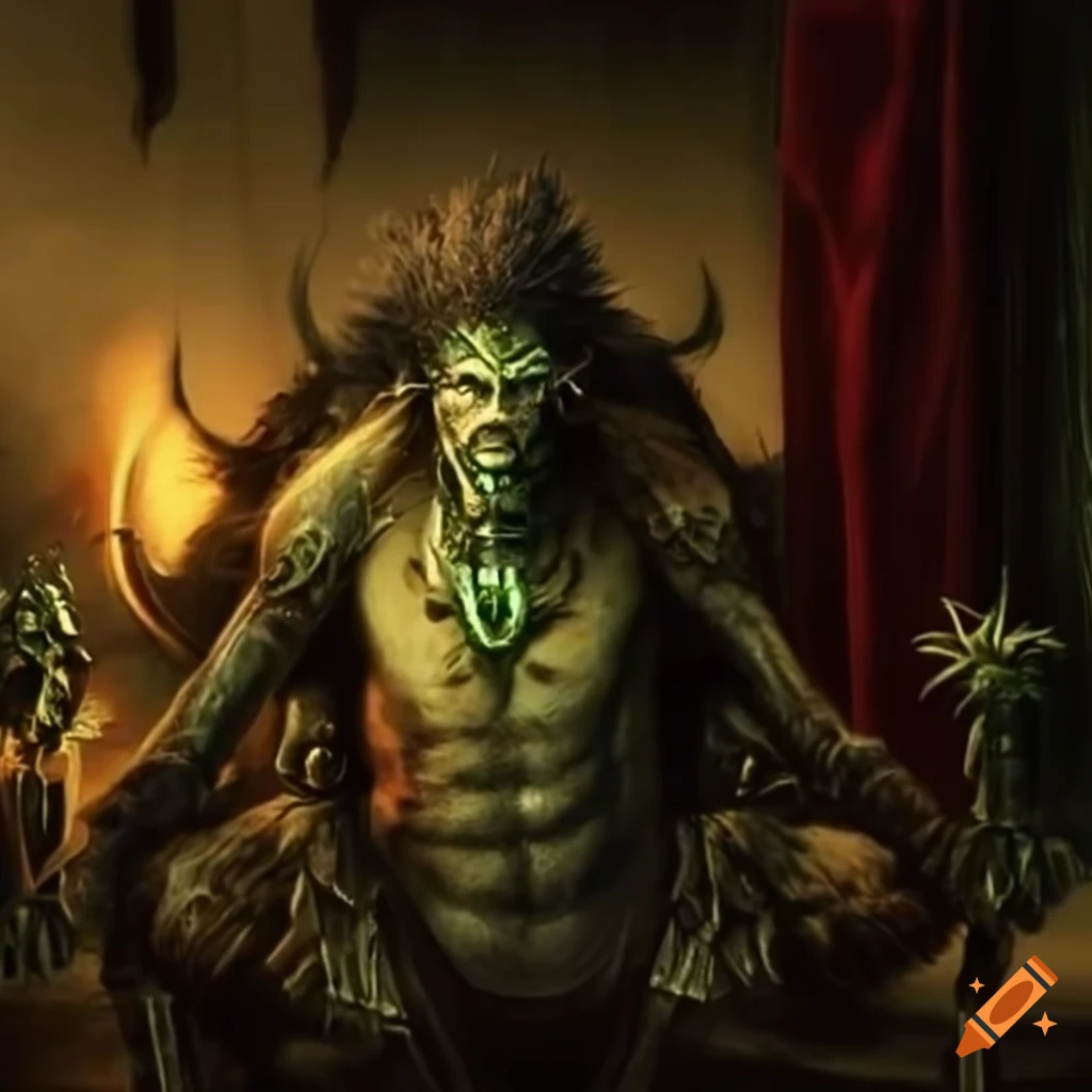 Lord of the weed on Craiyon