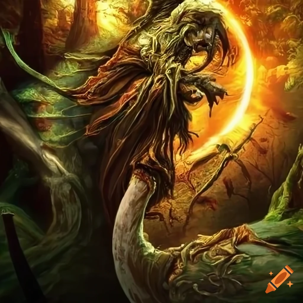 Lord of nature concept on Craiyon