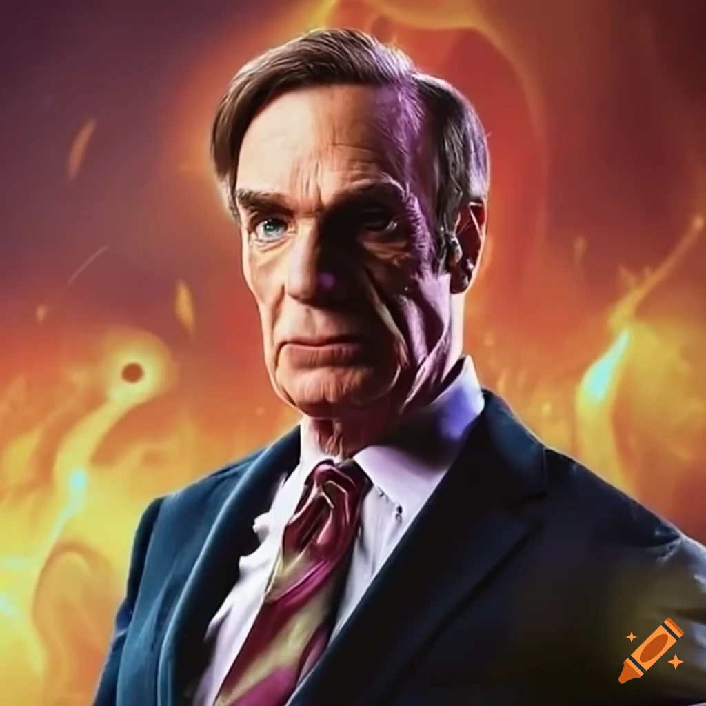 Saul goodman and bill nye the science guy together on Craiyon