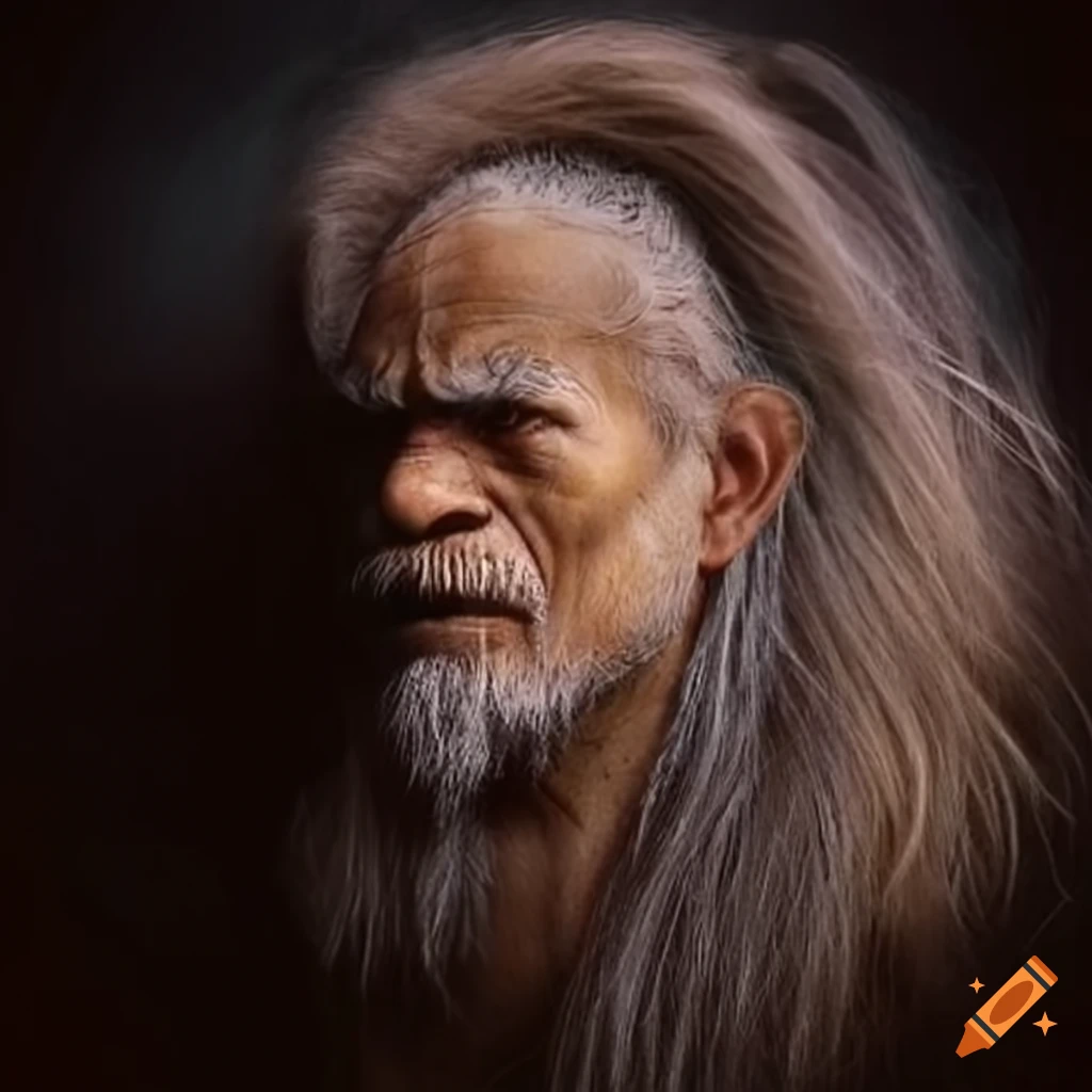 Hyperrealistic profile portrait of jerry on Craiyon