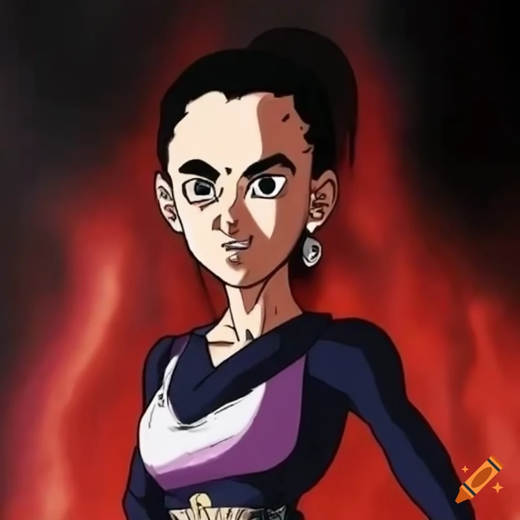 Claudia sheinbaum from dragon ball super in spectacular artwork on Craiyon