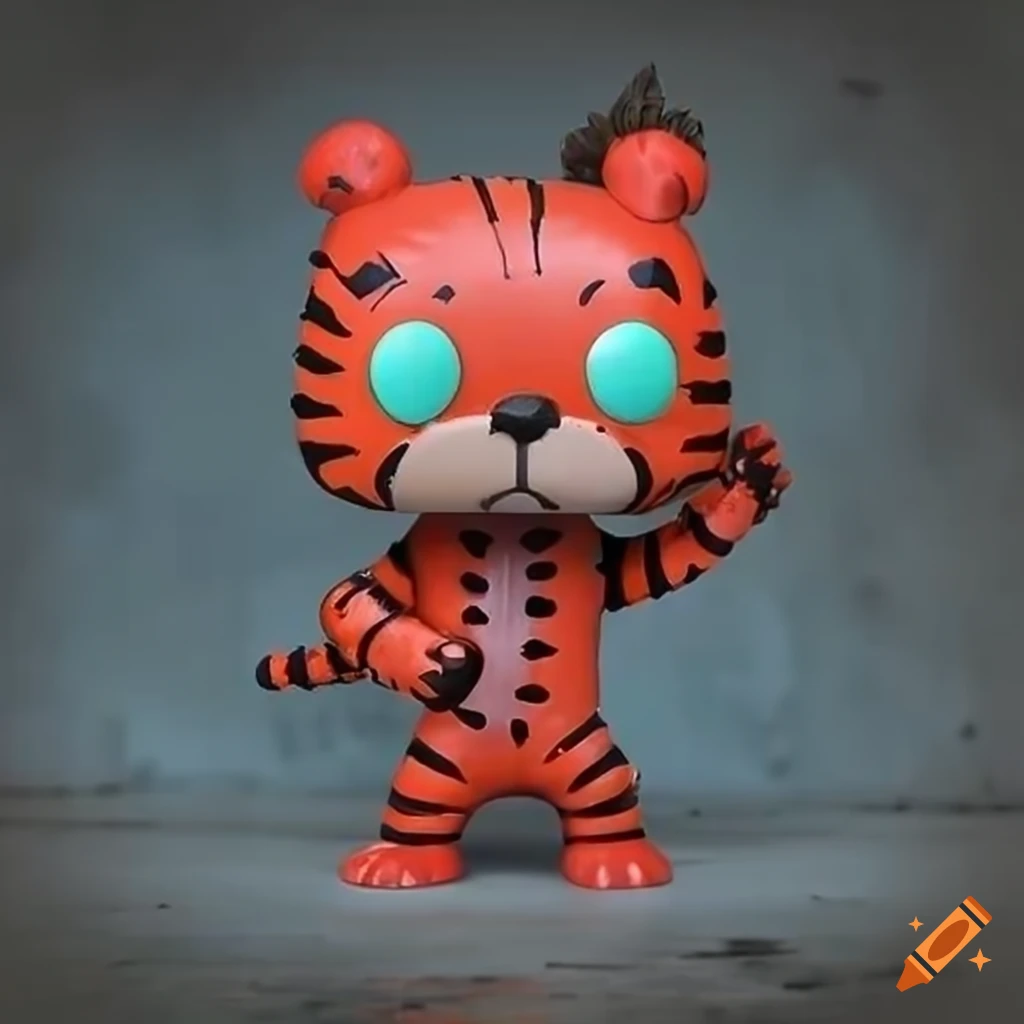 Funko pop world - hobbes figurine in red, blue, black, and yellow on ...