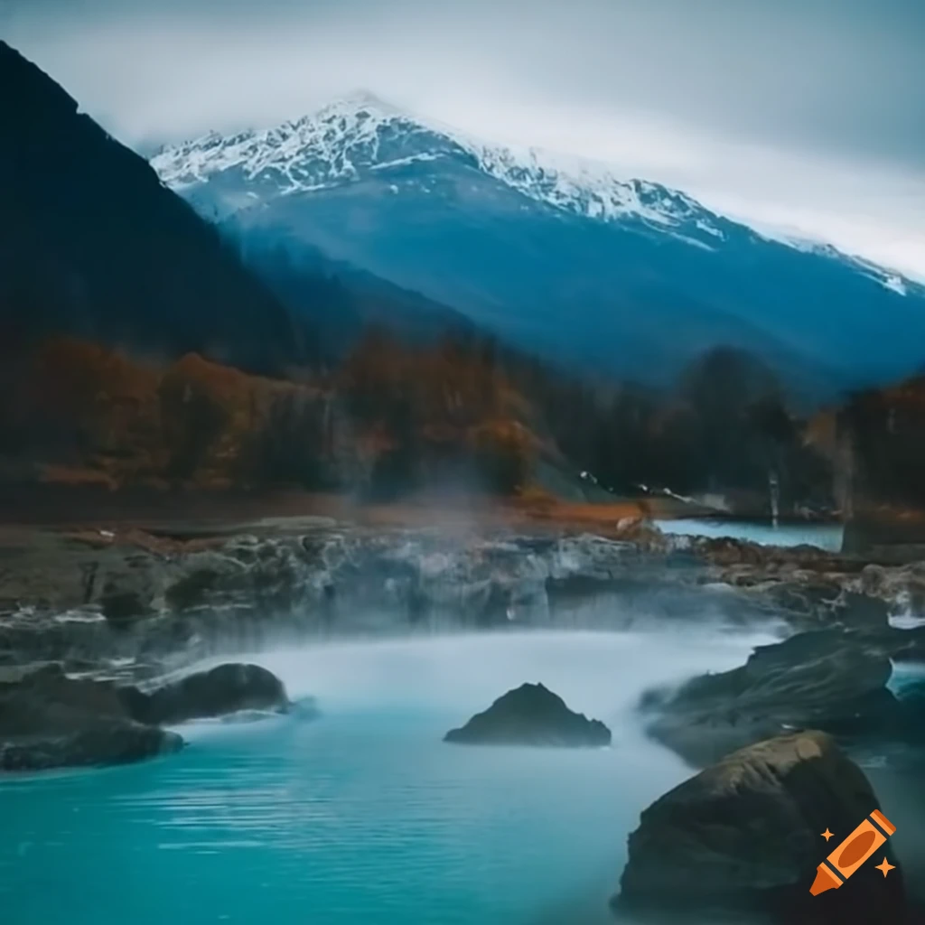 Termas chile chillan on Craiyon