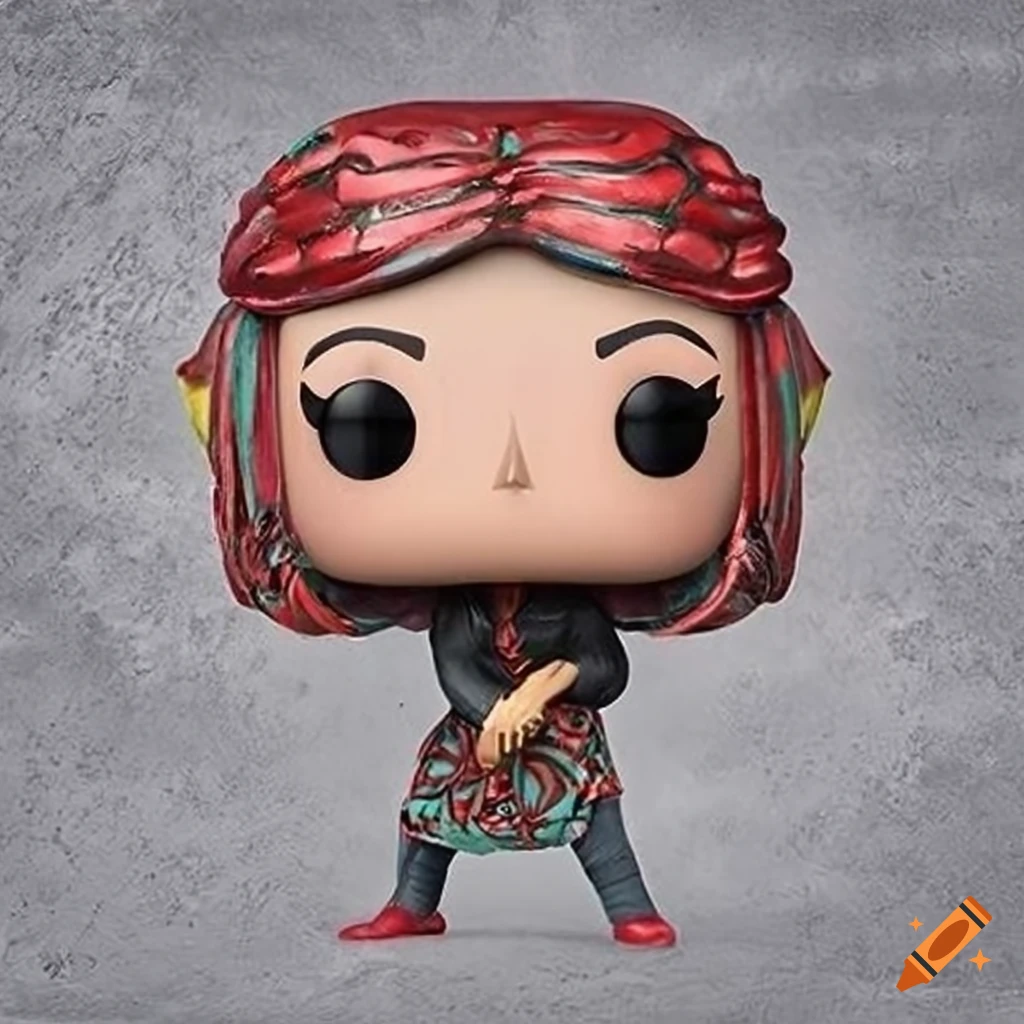 Funko Pop figurine: Miss Lino Monkey with unique colors and design on ...