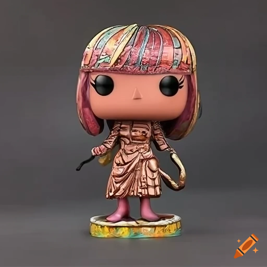 Funko Pop figurine named Miss Lino Monkey with unique colors and design ...