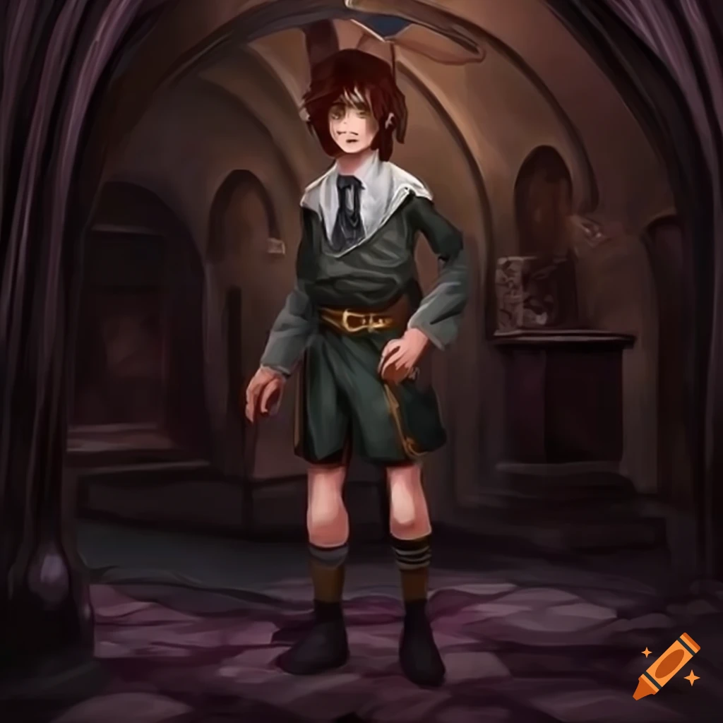 Fantasy male student in wizard school uniform on Craiyon