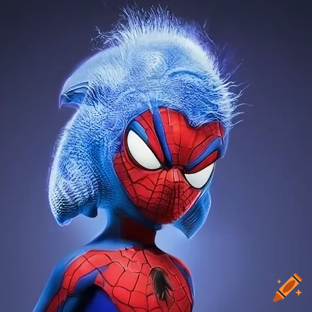 Sonic spider man on Craiyon