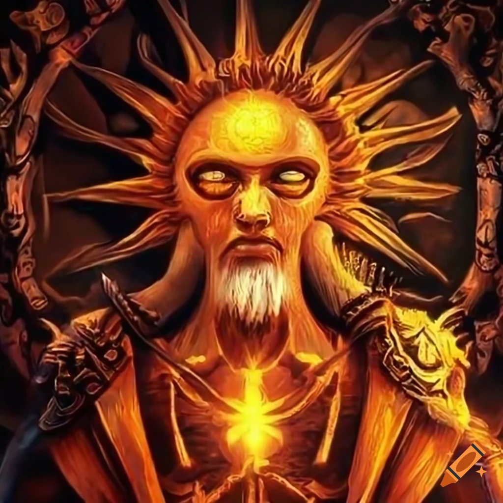 Lord of the sun on Craiyon