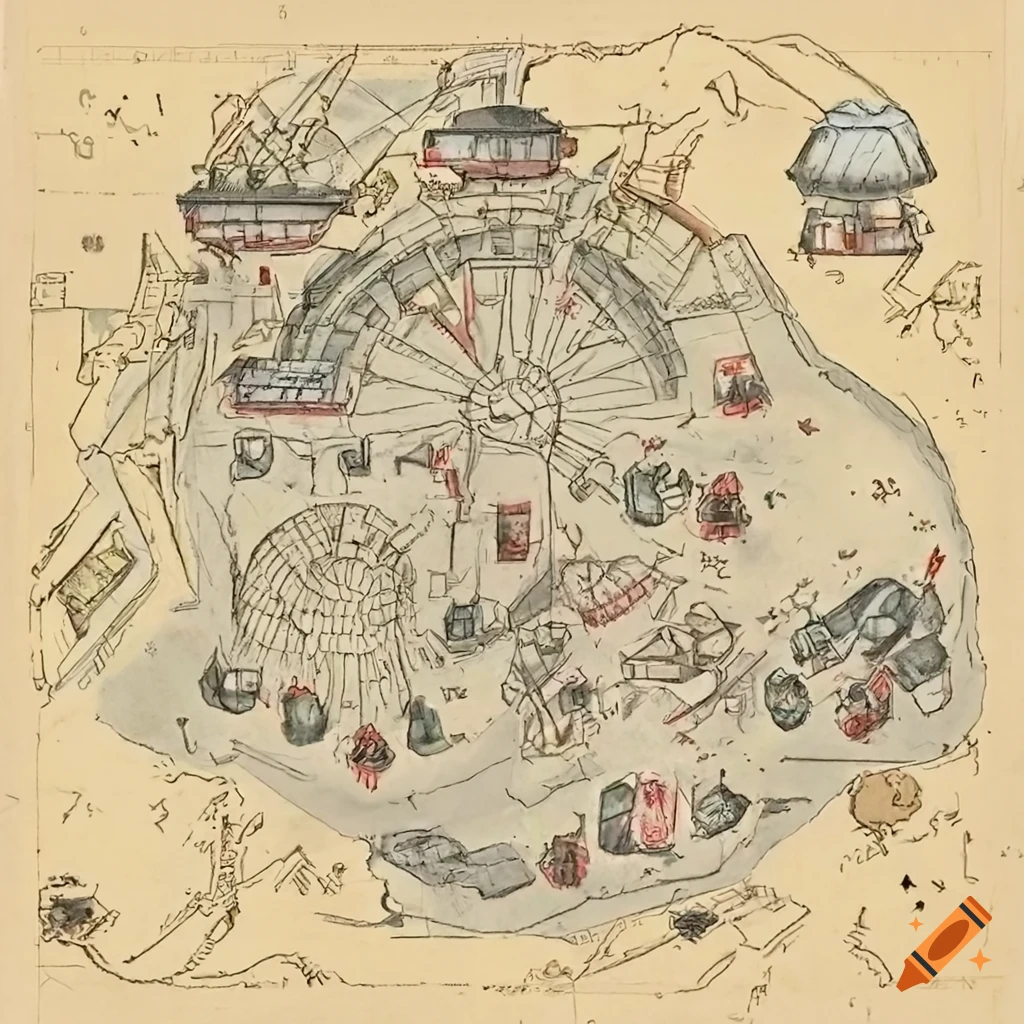 Amusement park map featuring Fallout Wasteland section inspired by the ...