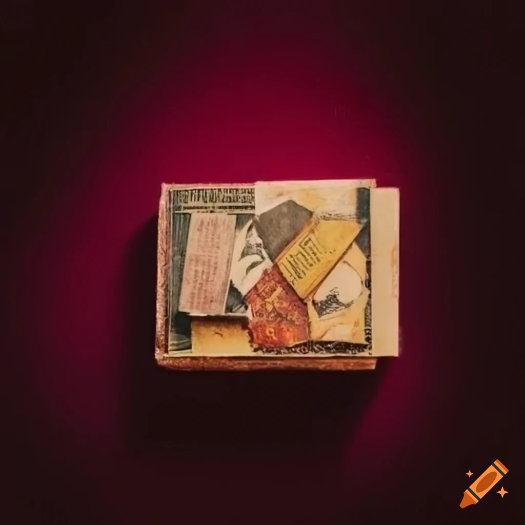 Vintage matchbox collage on Craiyon